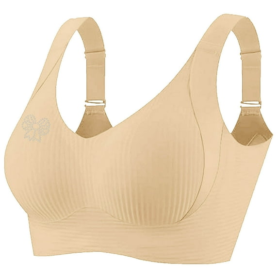 Admvng Bras For Women Sports Bra Push Up No Wire Womens Bra Padded ...