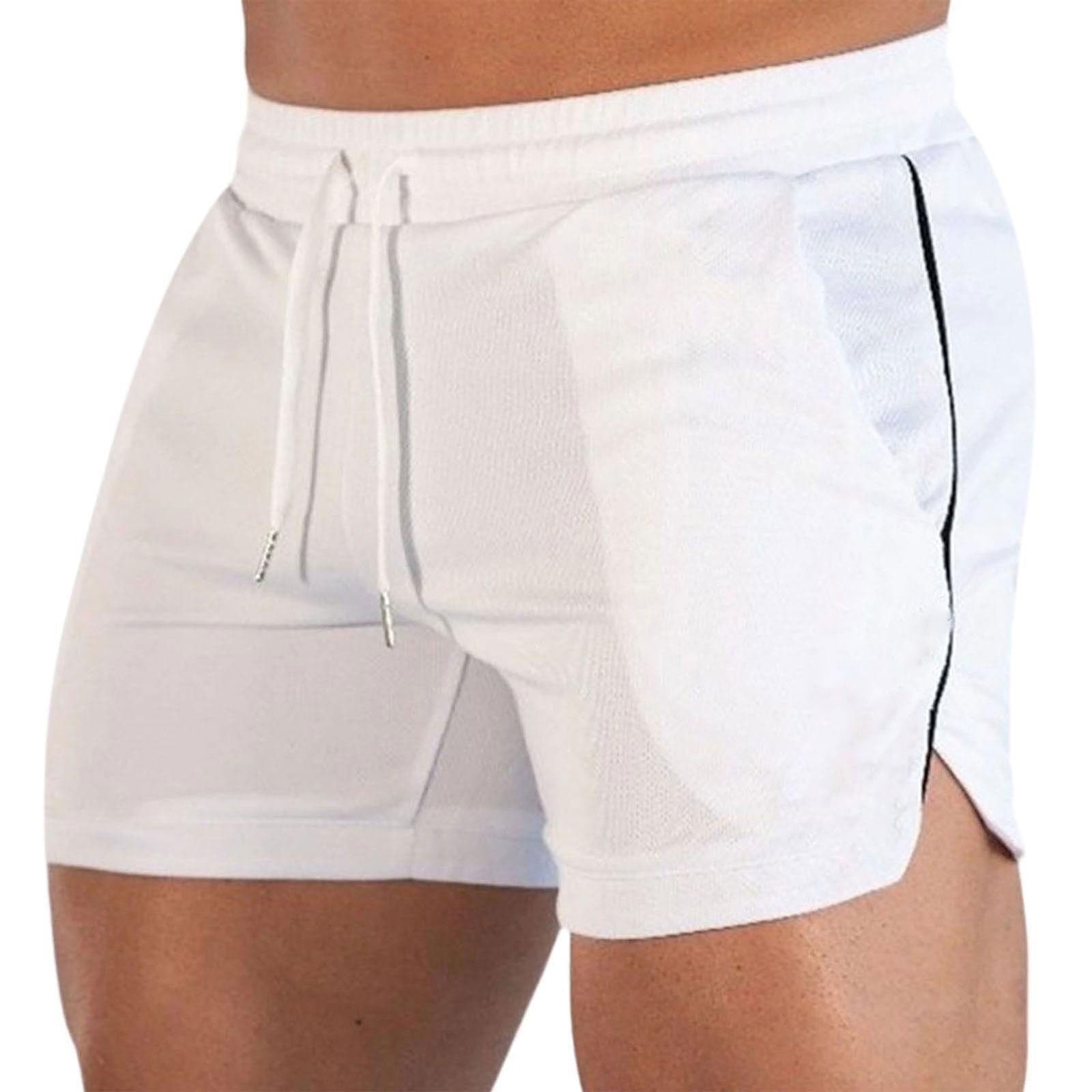 Admvng Men's Sports Shorts Thin Fitness Pants for Men Casual Running ...