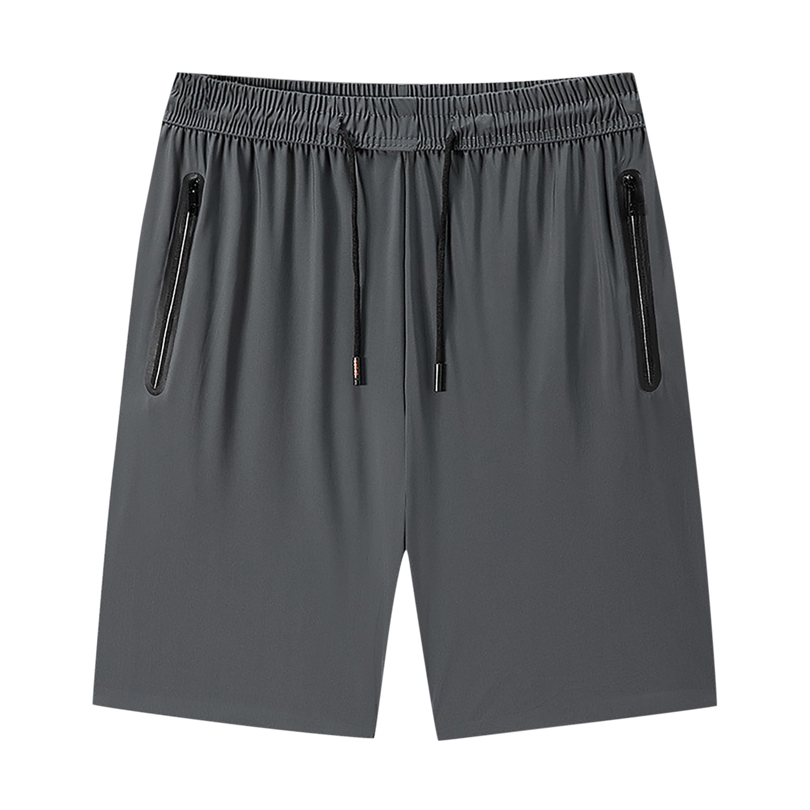 Admvng Mens Shorts Classic Fit Solid Color Quick Dry Workout Shorts with Pockets L-8XL - Walmart.com