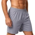 Admvng Mens Shorts Elastic Waist Gym Workout Casual Five-Point Shorts ...