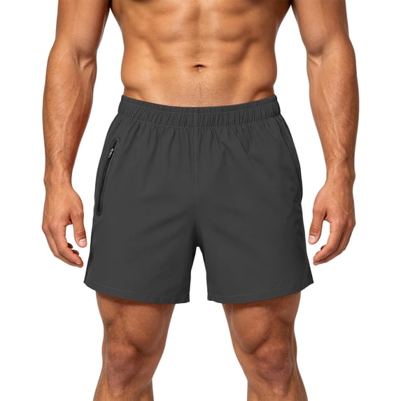 Admvng Mens Shorts Solid Color Running Casual Summer Shorts - Walmart.com