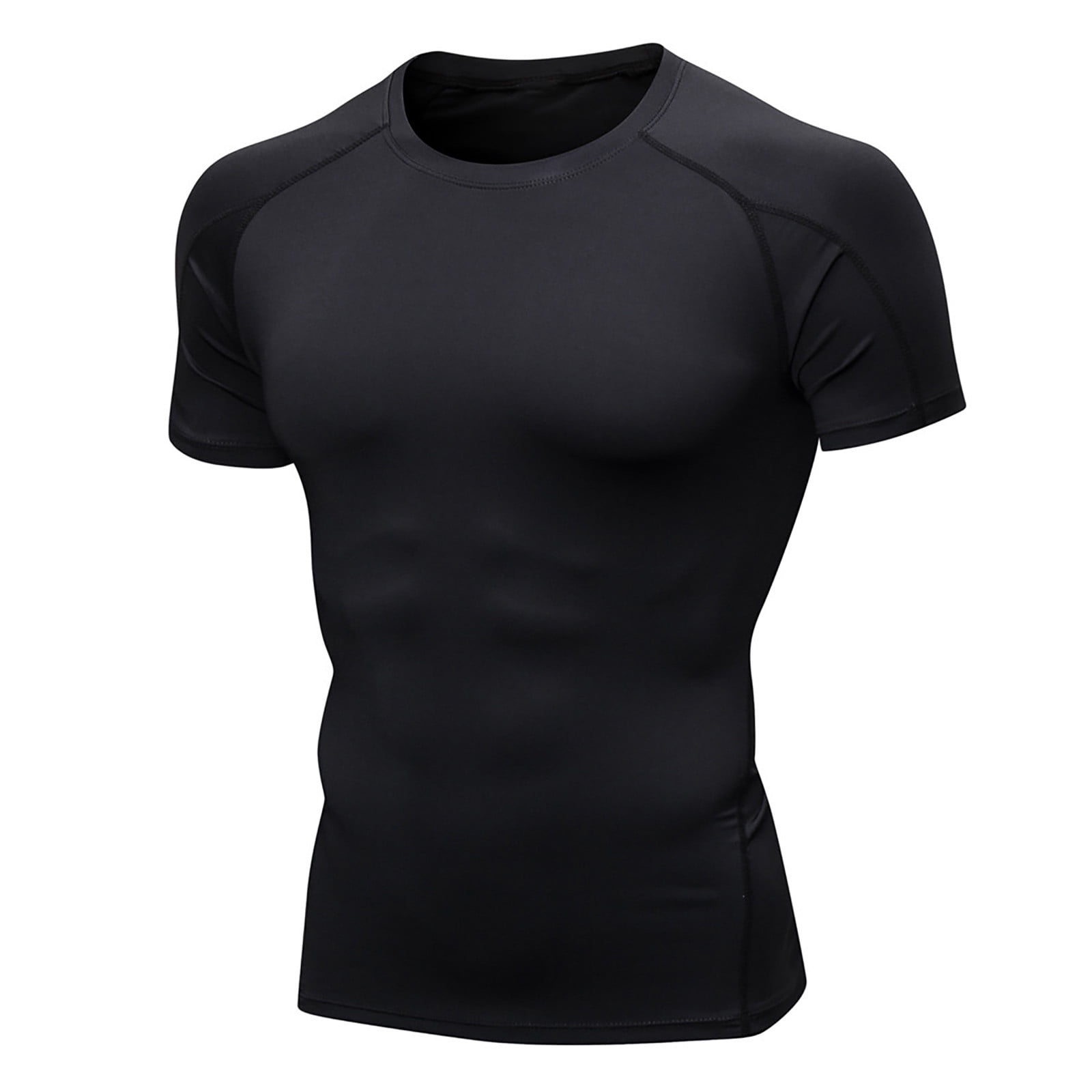 Admvng Muscle Shirts for Men Workout Sports Running Yoga Athletic Slim ...