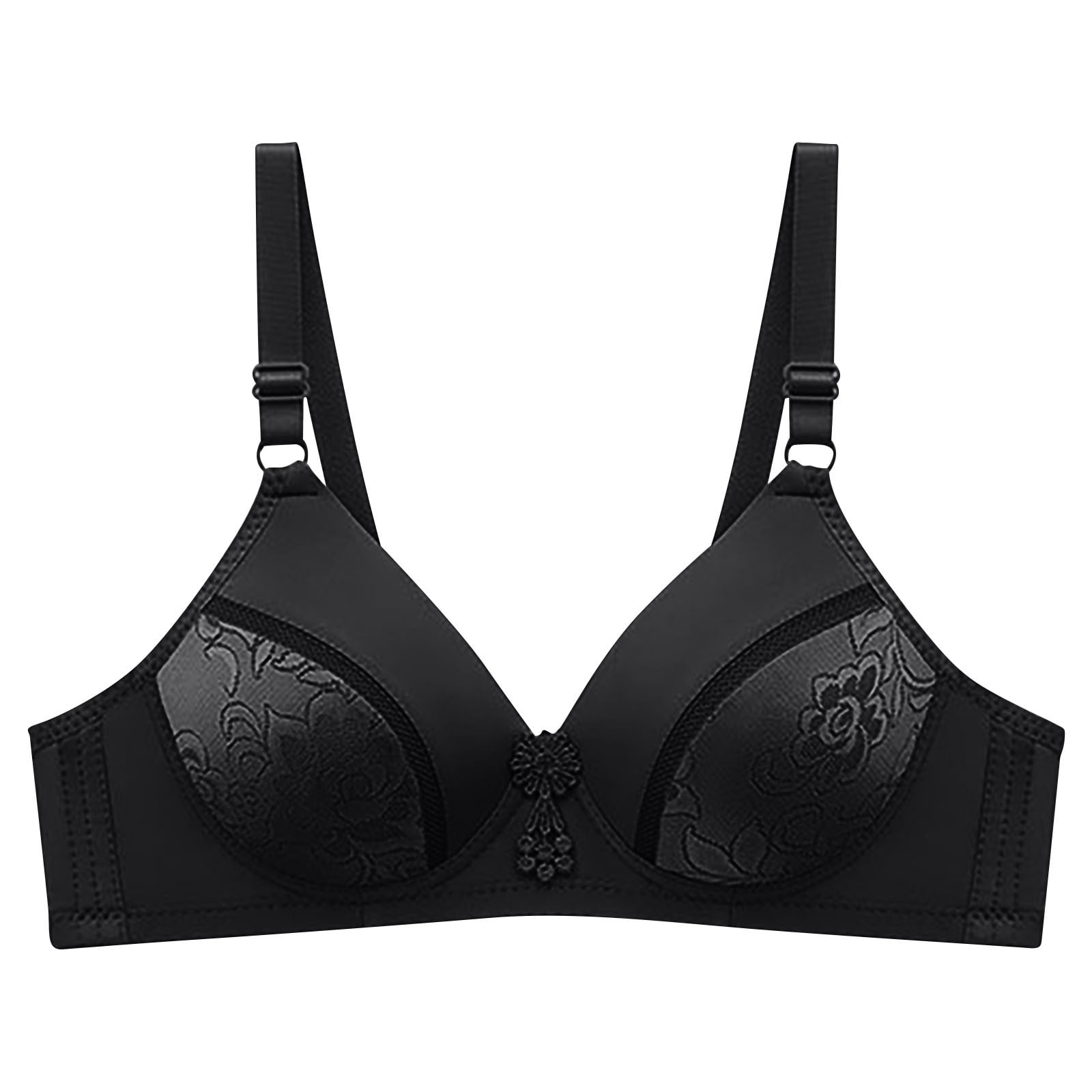 Admvng Push Up Bra for Women Solid Lace Lingerie Bras Plus Size ...