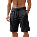 Admvng Shorts for Men Lightweight Stretch Drawstring Elastic Waist Gym ...
