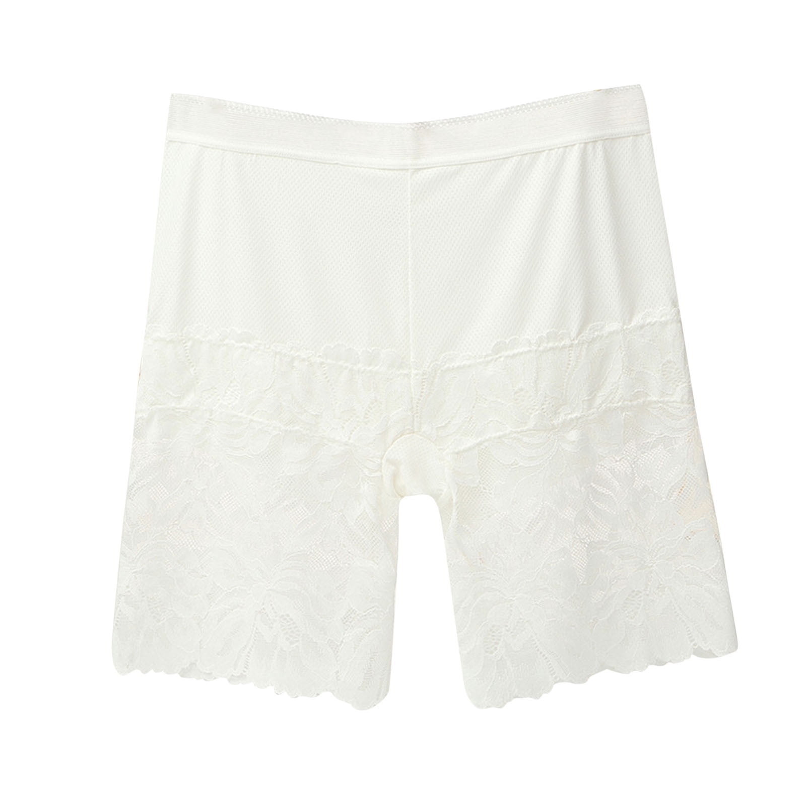 Admvng Women's Briefs Breathable Mesh Safety Shorts Floral Lace ...