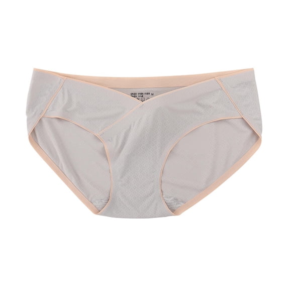 Admvng Women's Cotton Maternity Underwear Plus Size Solid Breathable ...