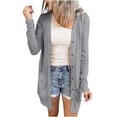 Admvng Womens Cardigan Button Down Midi Long Sleeve Lightweight Open ...