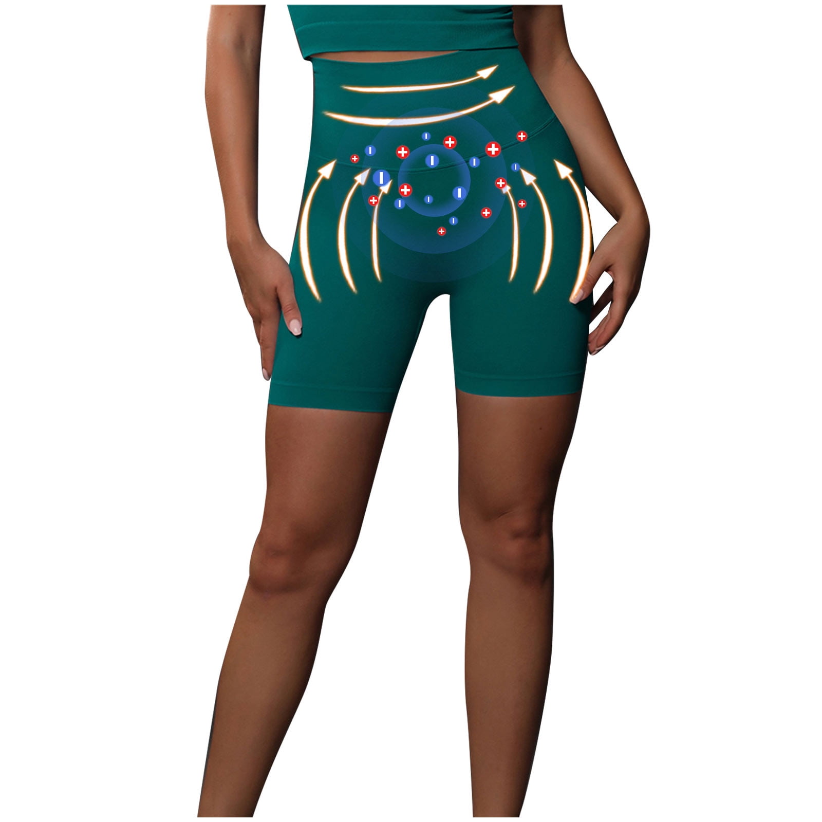 Admvng Yoga Pants for Women Shaping Shorts Comfort Breathable Fabric ...