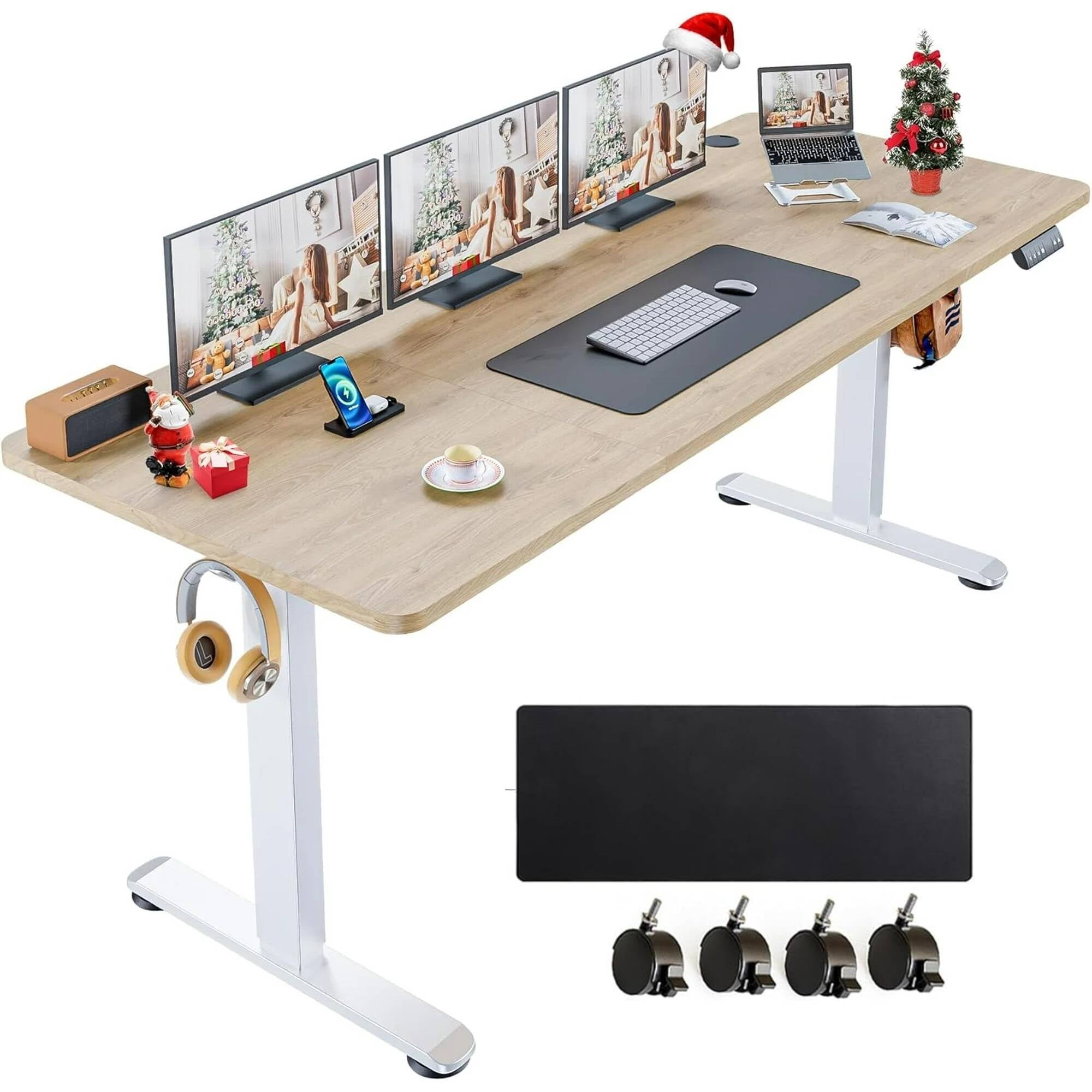 Adnoom 71″X28″ Electric Standing Desk Adjustable Height, Electric Stand ...