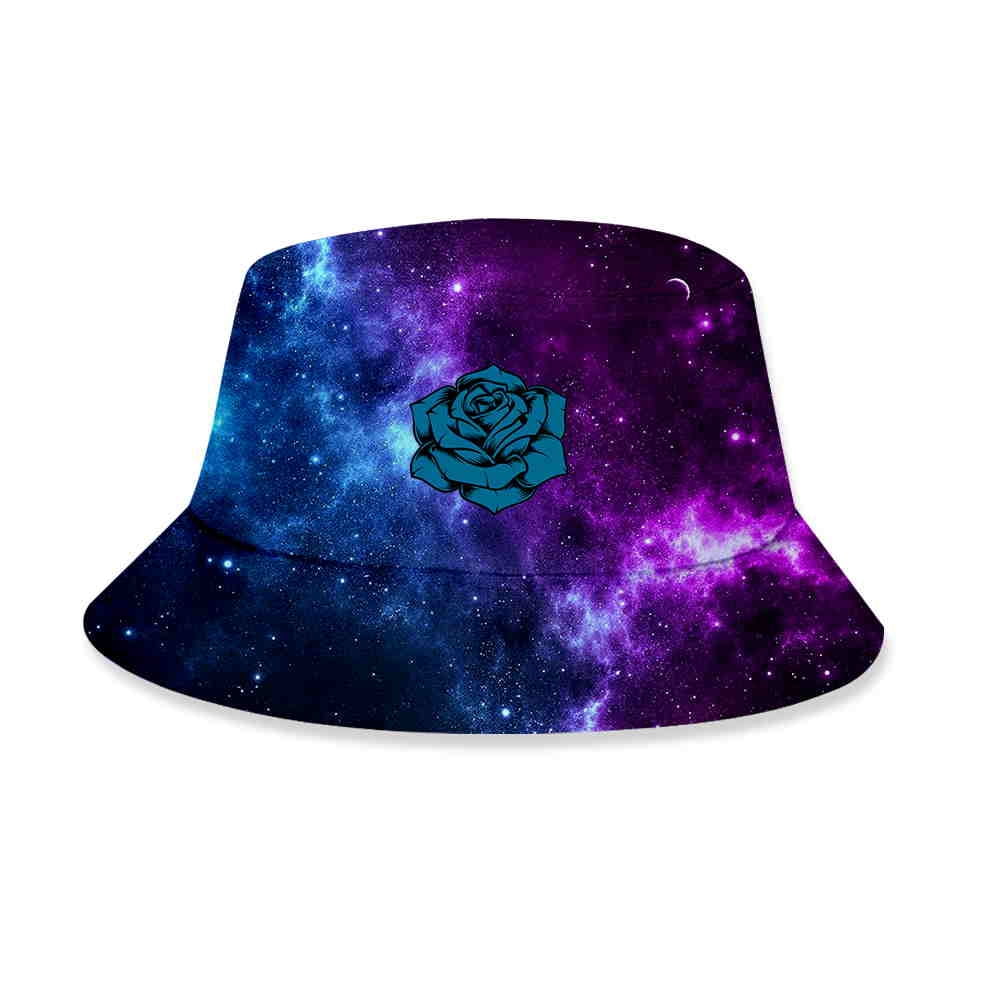 Ado Blue Rose Hats Hibana World Tour Logo Merch Bucket Hat Unisex ...