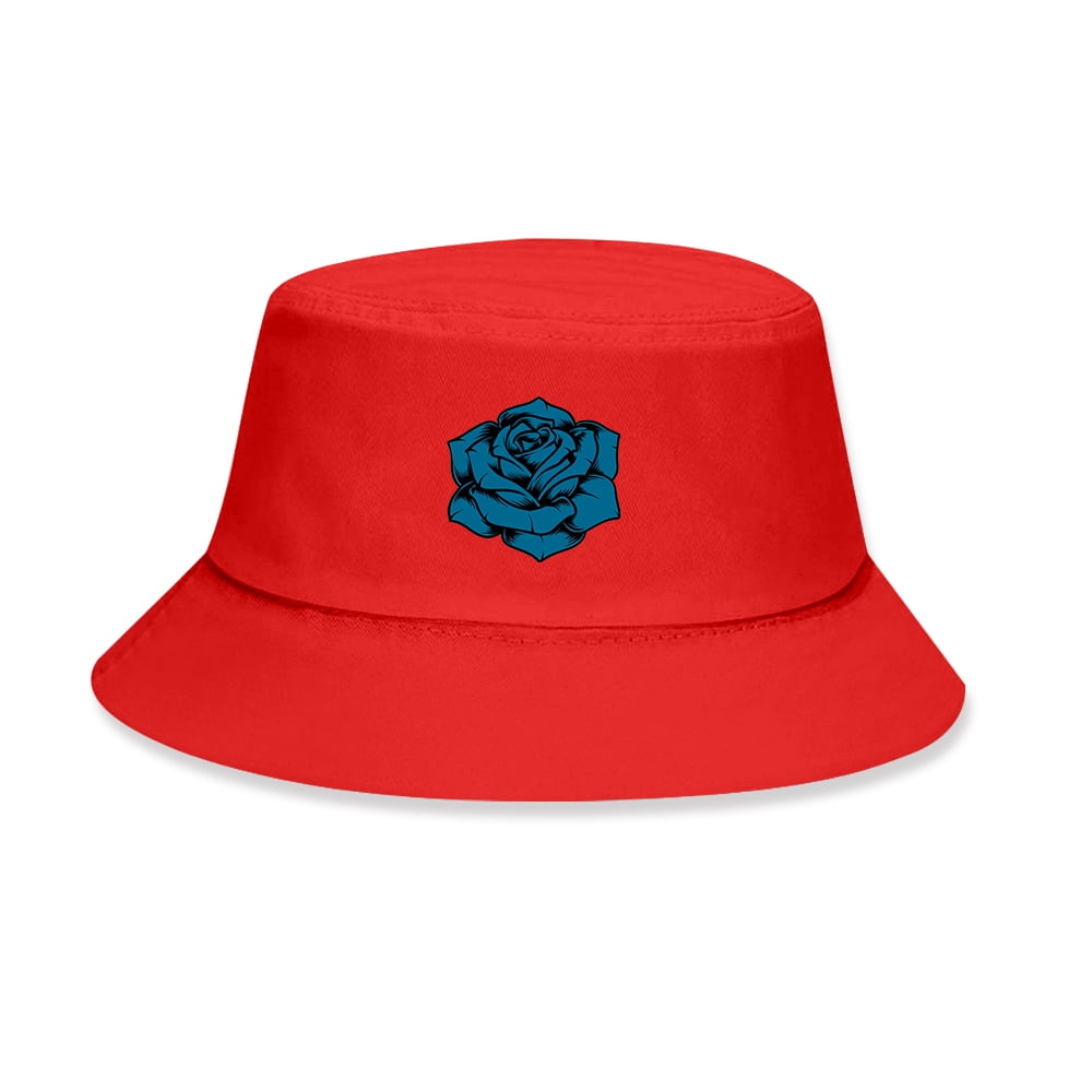 Ado Blue Rose Hats Hibana World Tour Logo Merch Bucket Hat Unisex ...