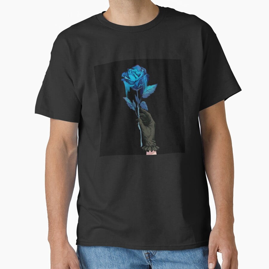Ado Blue Rose Illustration Vocalist Jpop Style Art T-Shirt - Walmart.com