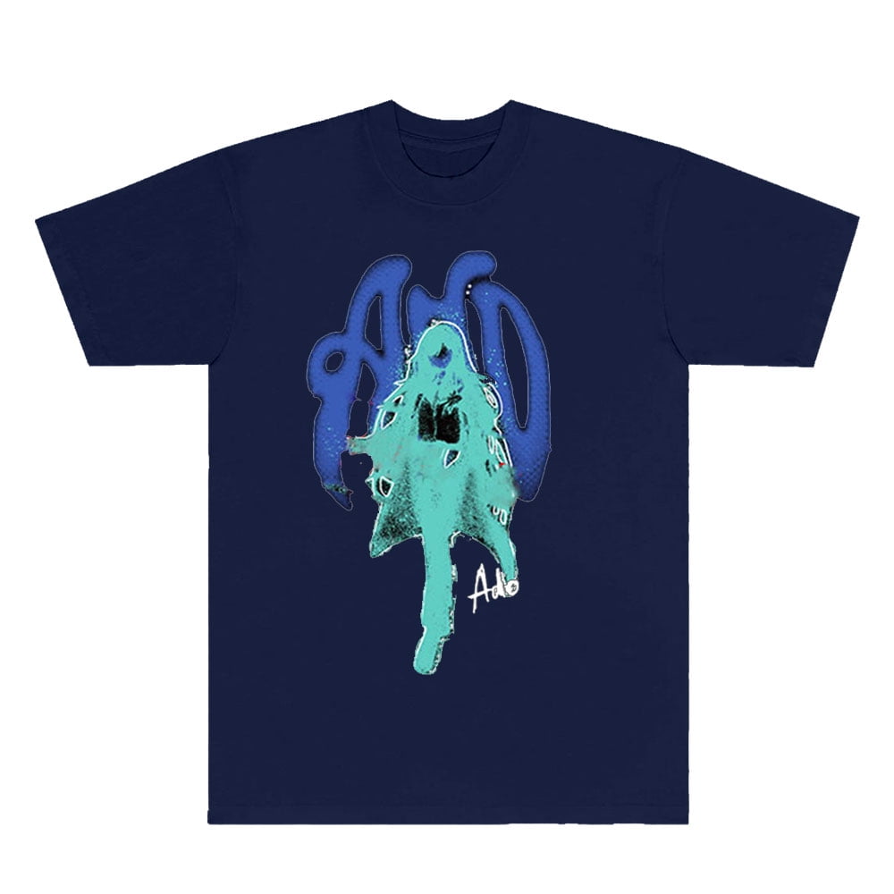 Ado Heart Tee Wish Tour Merch T-shirts Cosplay Women Men Fashion Casual ...