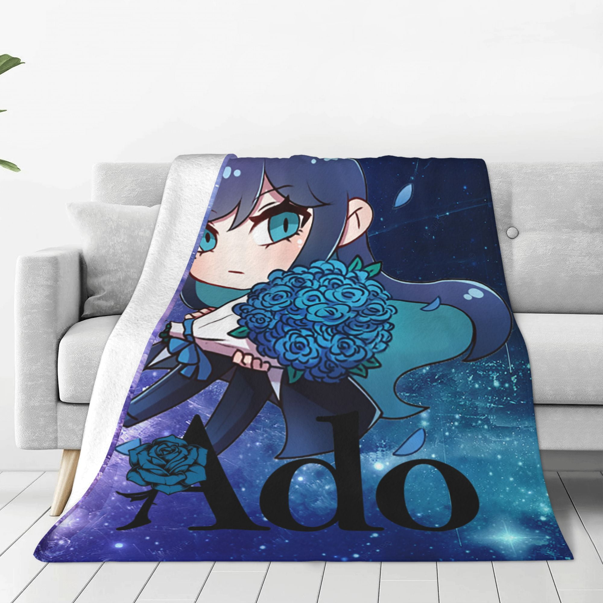 Ado Hibana Soft Lightweight Bed Blankets Plush Fuzzy Cozy Blanket ...