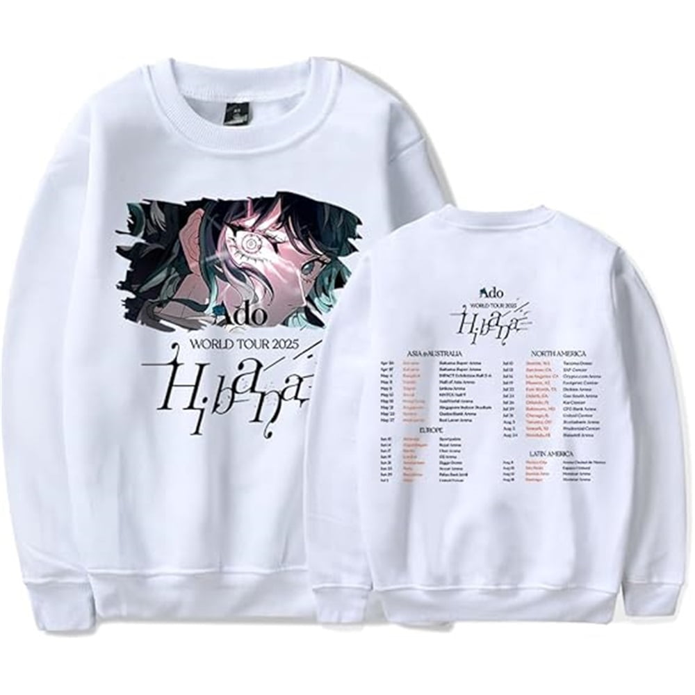 Ado Hibana World Tour 2025 Merch Long Sleeve Unisex Sweatshirt ...