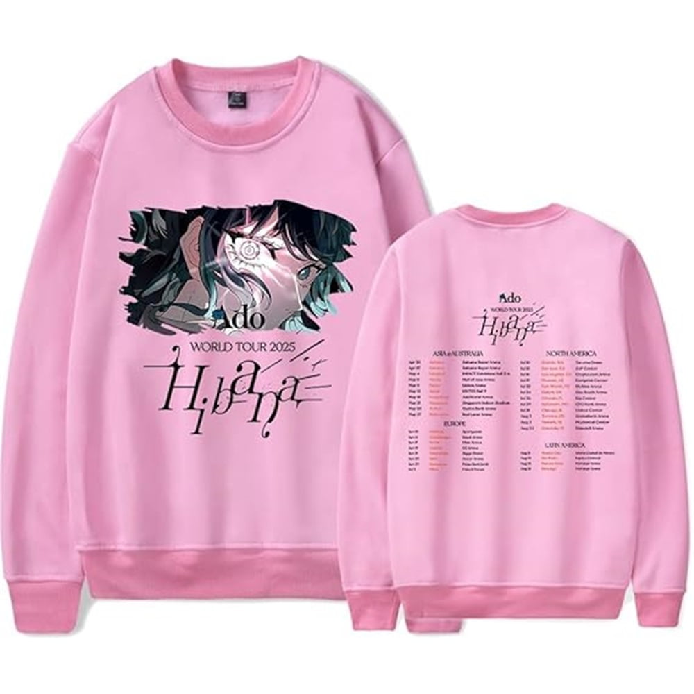 Ado Hibana World Tour 2025 Merch Long Sleeve Unisex Sweatshirt ...