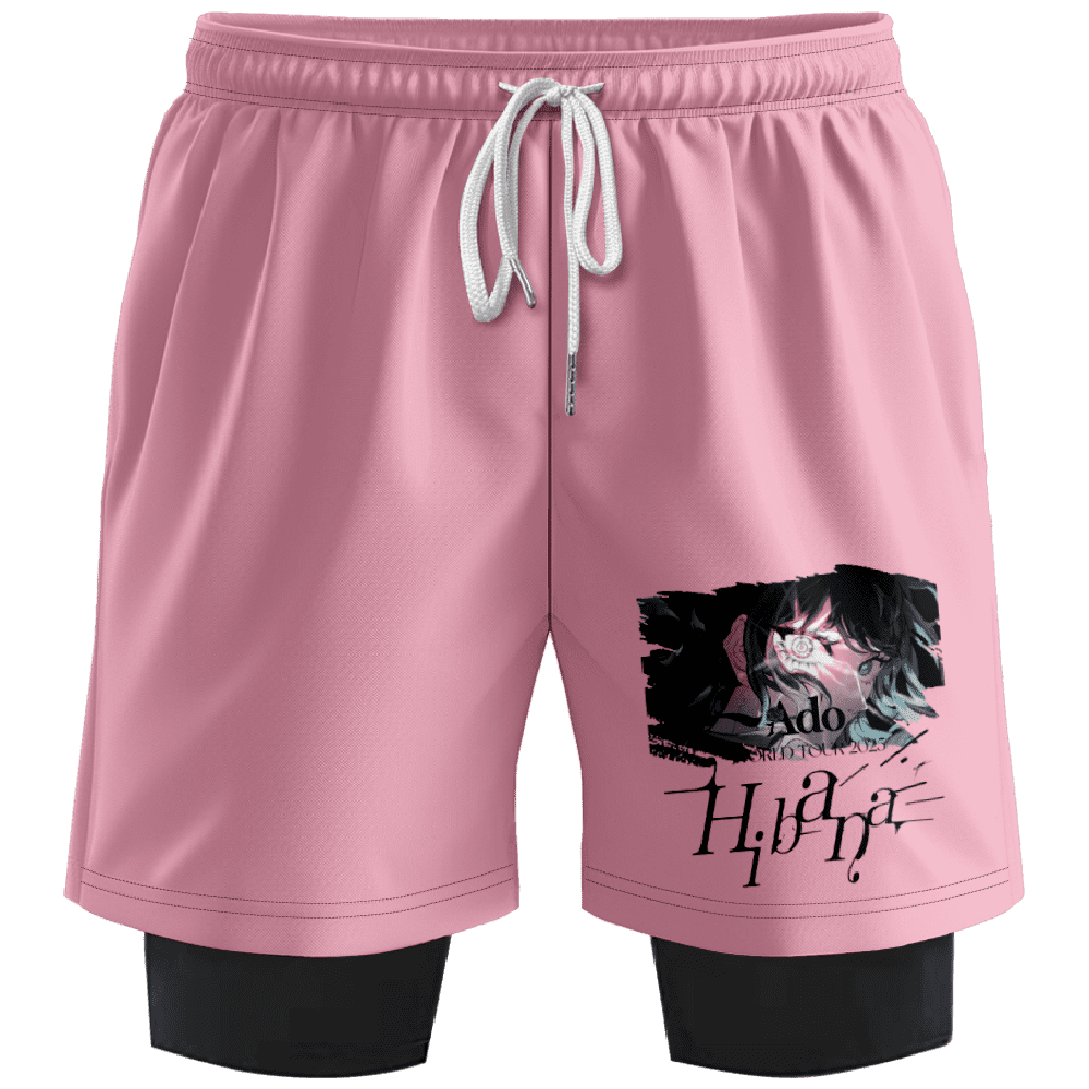 Ado Hibana World Tour 2025 Merch Sweatshorts Women Men Short Basketball ...