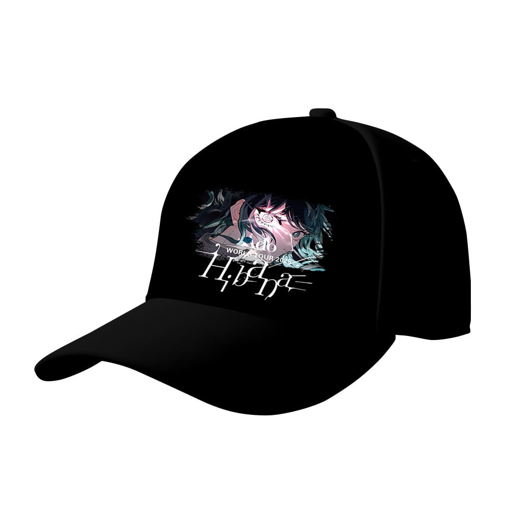 Ado Hibana World Tour Merch Baseball Caps New Logo Hats Cosplay Women Men Fashion Streetwear ...