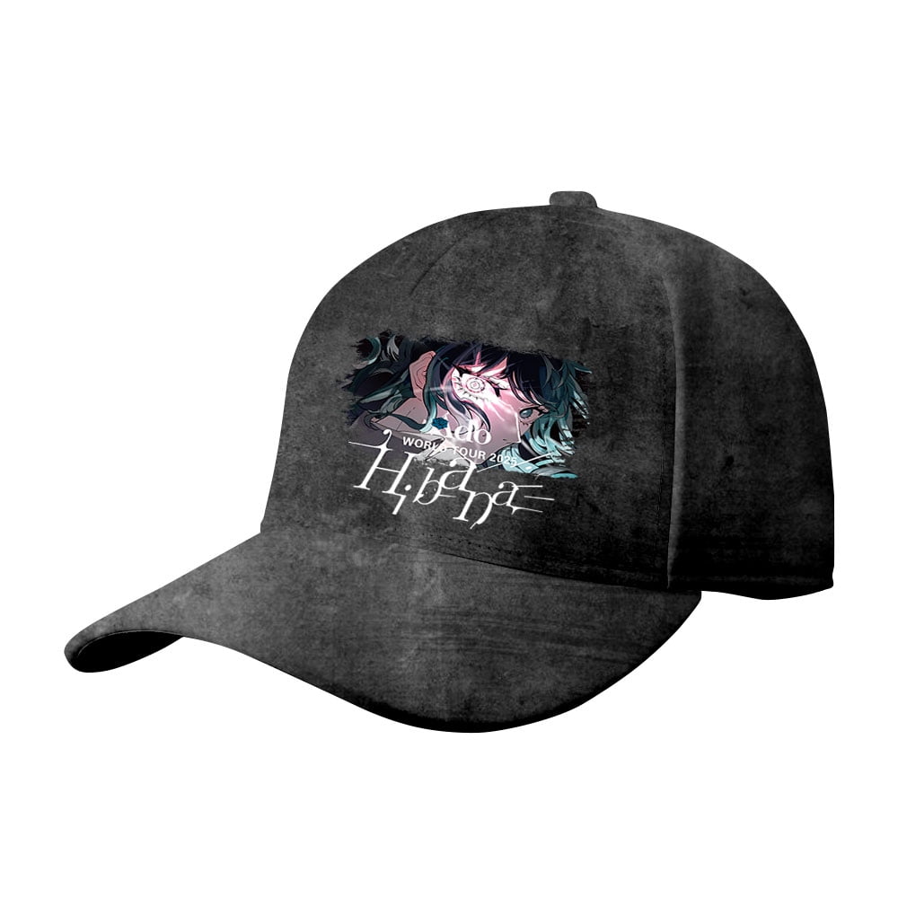 Ado Hibana World Tour Merch Baseball Caps New Logo Hats Cosplay Women ...