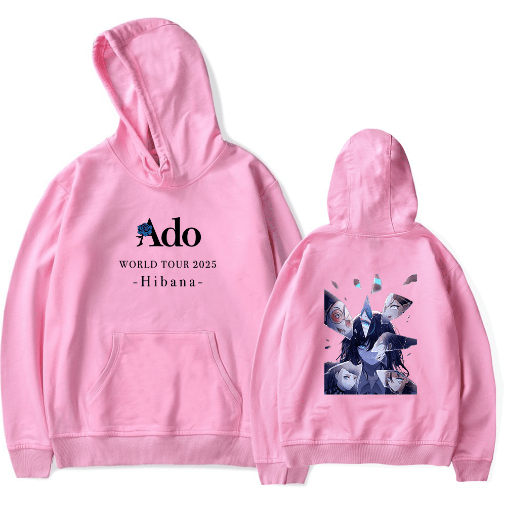 Ado Merch Hibana World Tour Tour Hoodie Unisex Hooded Sweatshirt Long ...