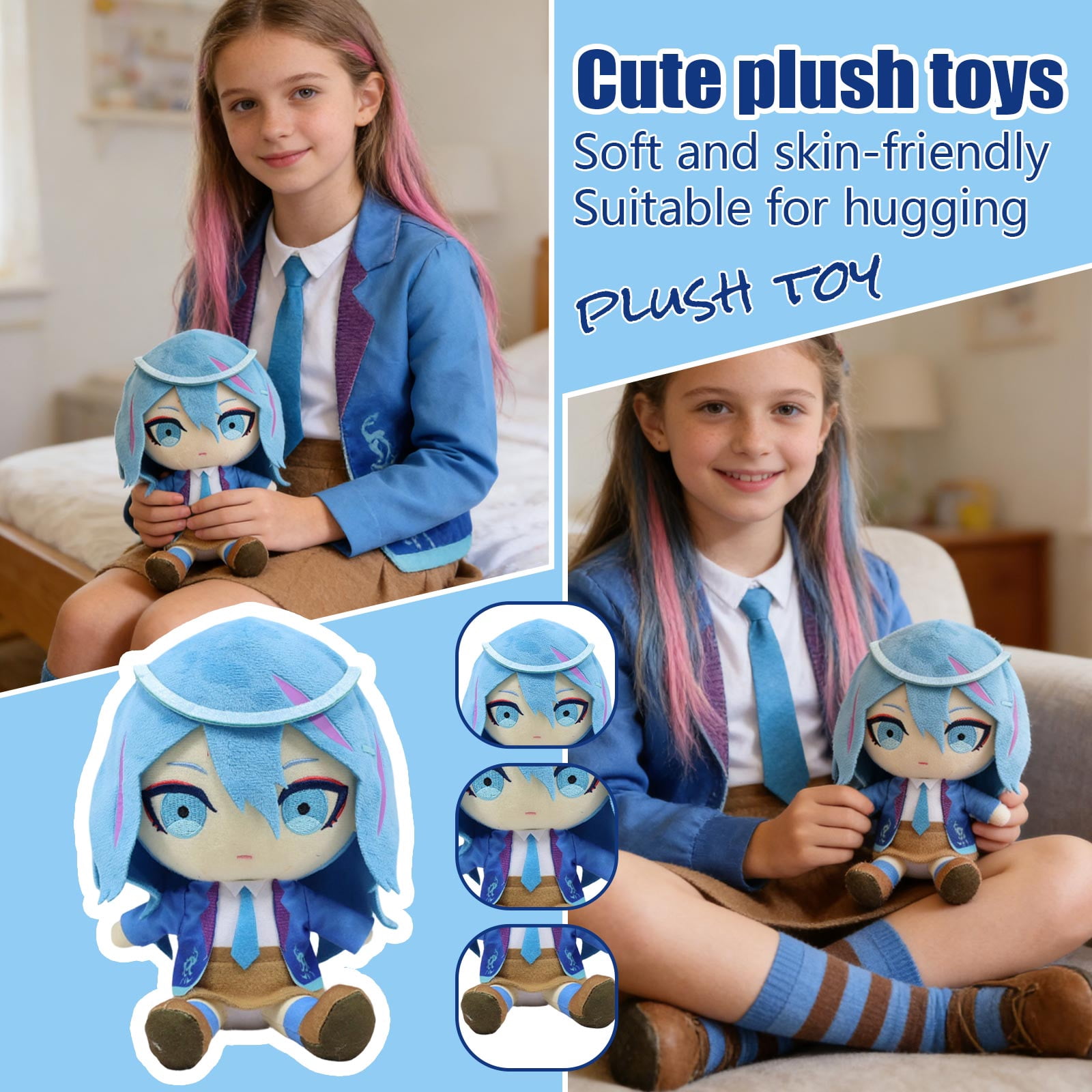 Ado Luxury Plush Japanese Popular Female Singer Plush 6.2 Inch Super ...