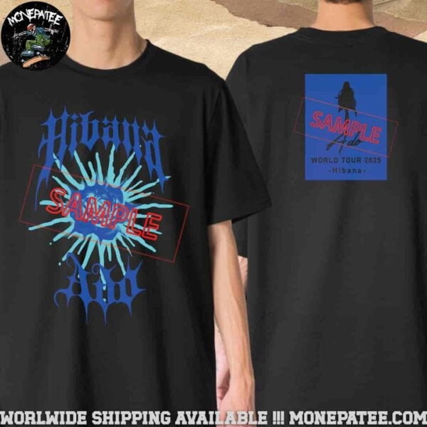 Ado World Tour 2025 Tee – Blue Flame Fan Shirt Inspired by J-Music ...