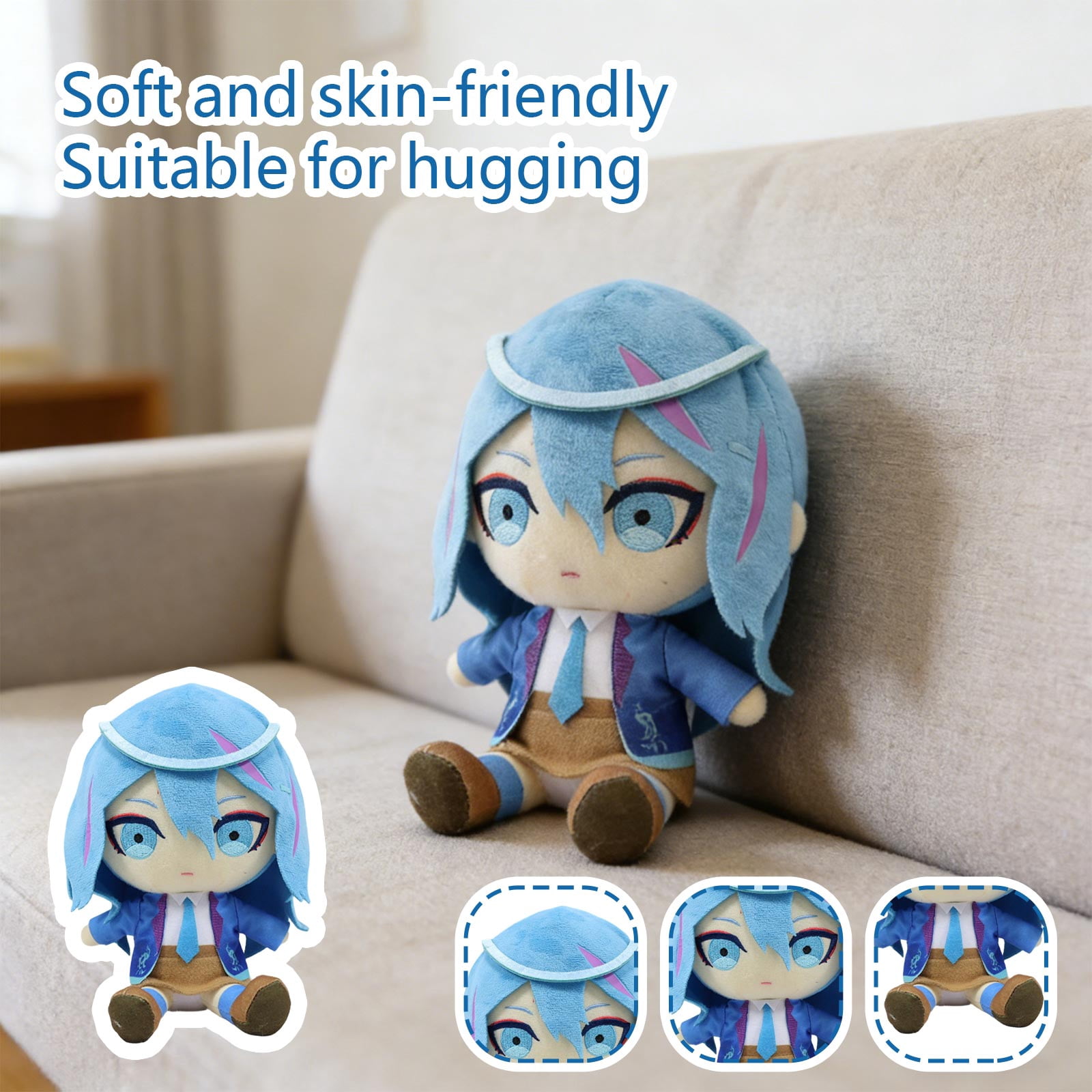 Ado World Tour Hibana Luxury Plush Japanese Popular Female Singer Plush ...