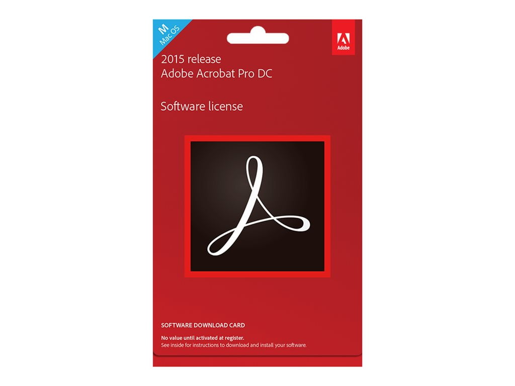 Adobe Acrobat Pro Dc 2015 Mac (digital C - Walmart.com
