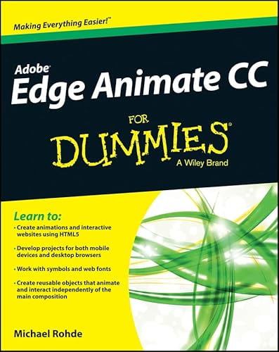 Pre-Owned Adobe Edge Animate CC for Dummies, 9781118335925, 1118335929 ...