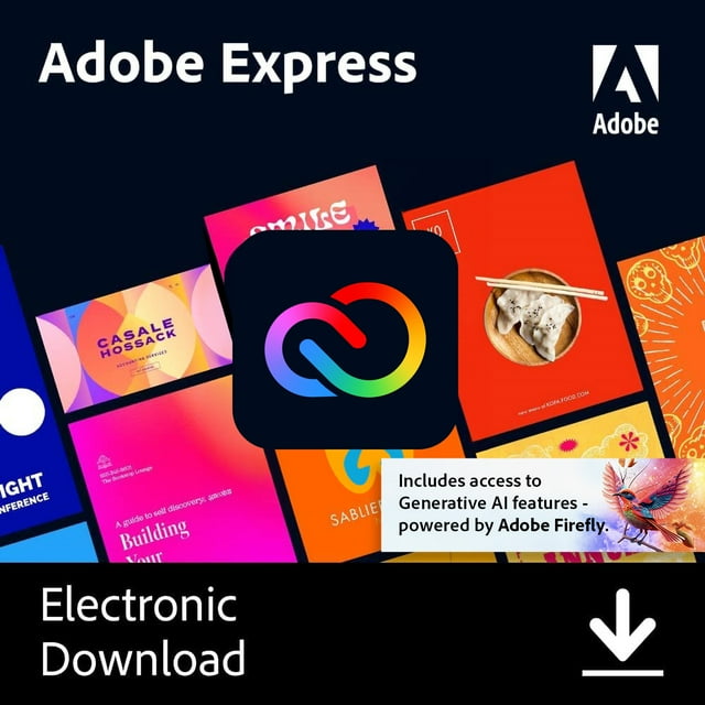 Adobe Express Premium | 12-Month Access | PC/MAC & Mobile Online Code ...