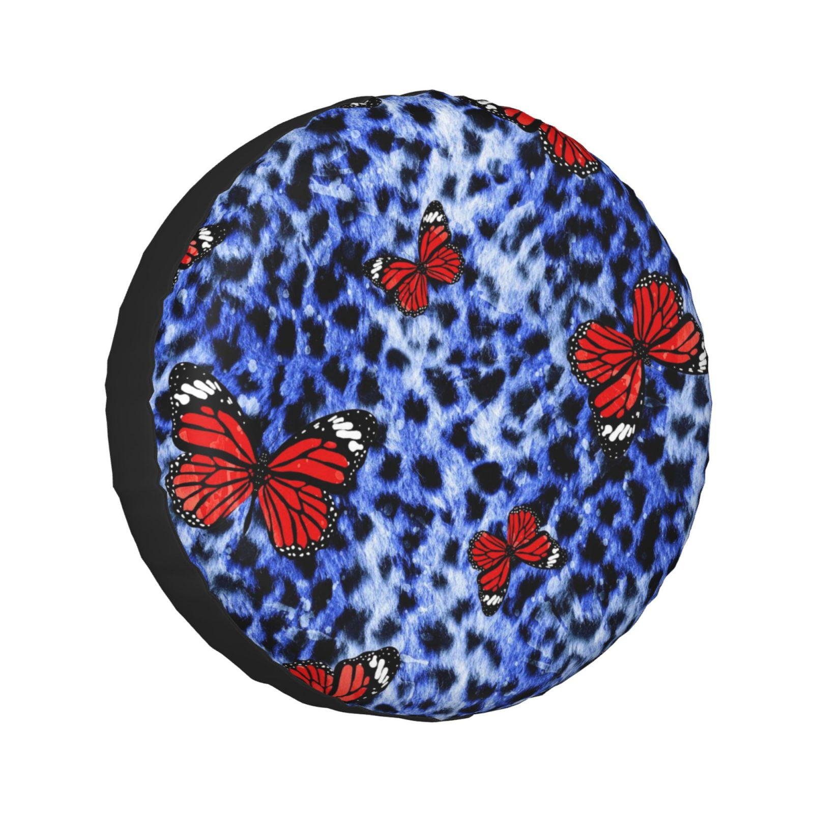 Adobk Abstract Colorful Butterflies Spare Tire Wheel Cover For Car ...