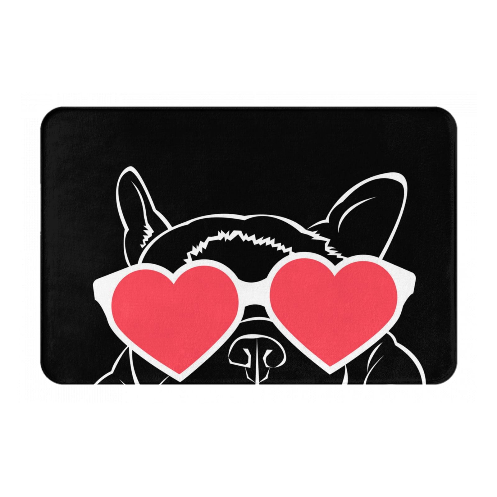 Adobk Animal Bulldog French Rugs Mats Door Mat Outdoor Doormat 16x24in ...