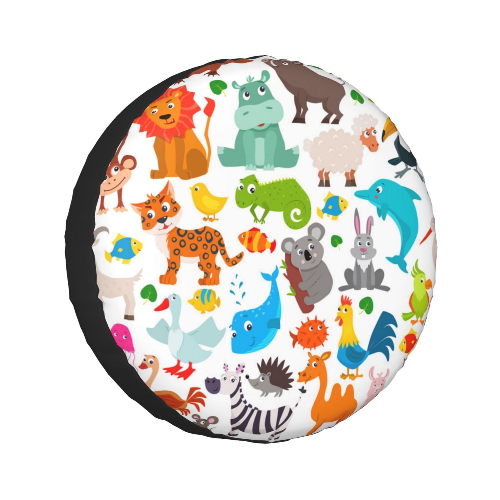 Adobk Animals Spare Tire Wheel Cover For Car Truck Suv Camper Trailer ...