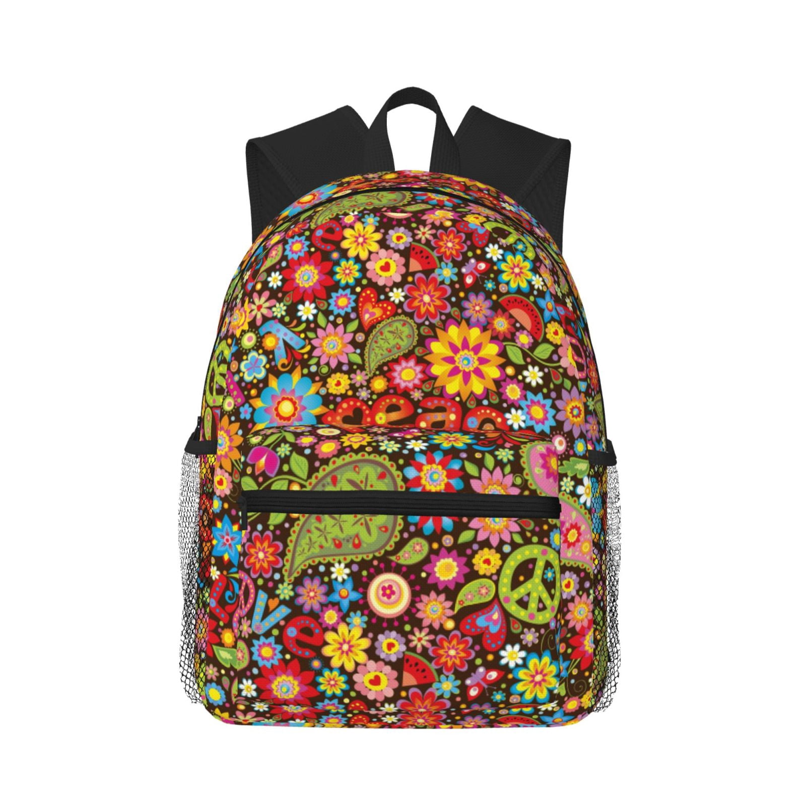 Adobk Backpack For Women Men Travel Canvas Backpack For Women Vintage ...