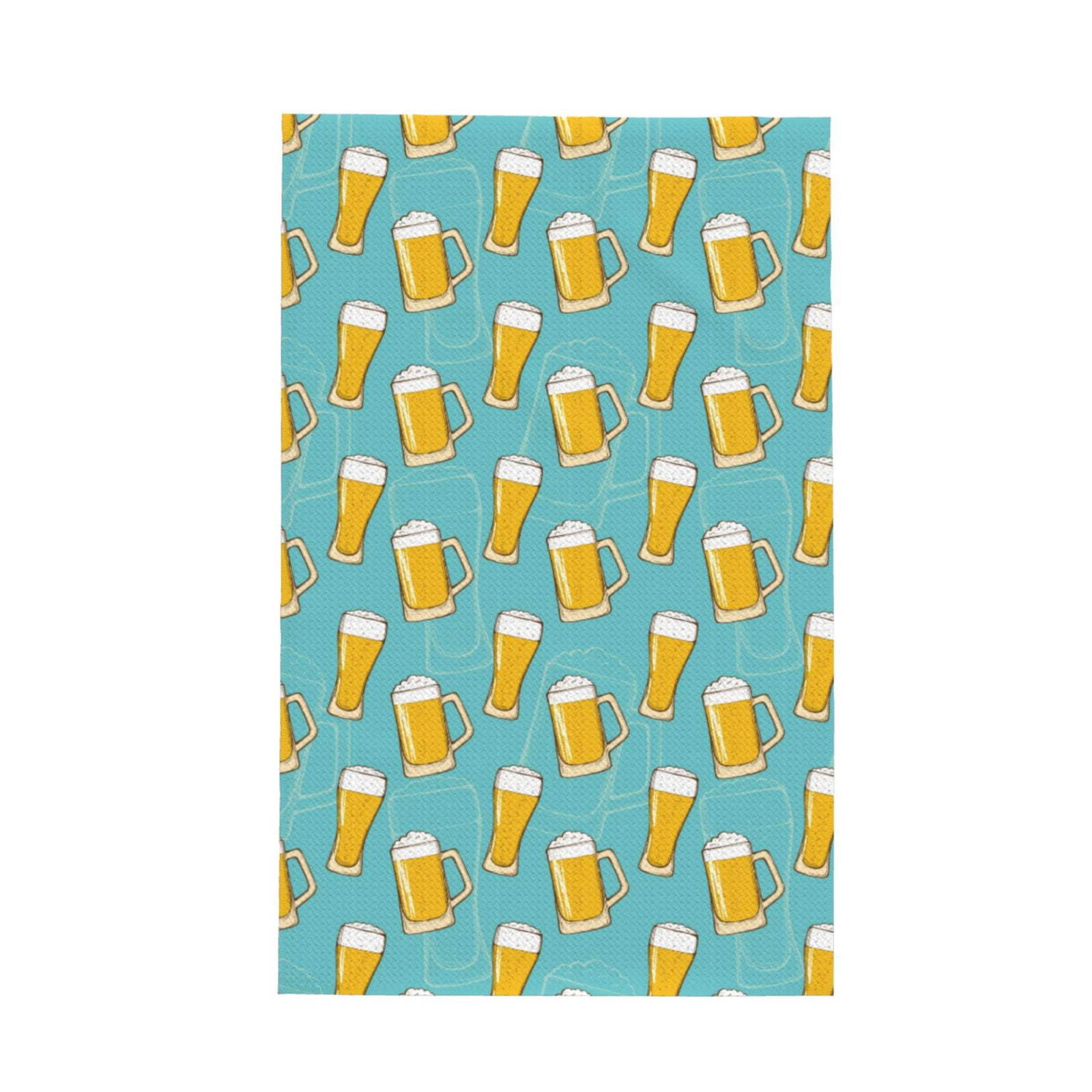 Adobk Beer Print Kitchen Towels Dish Towels Kitchen Essentials for New ...