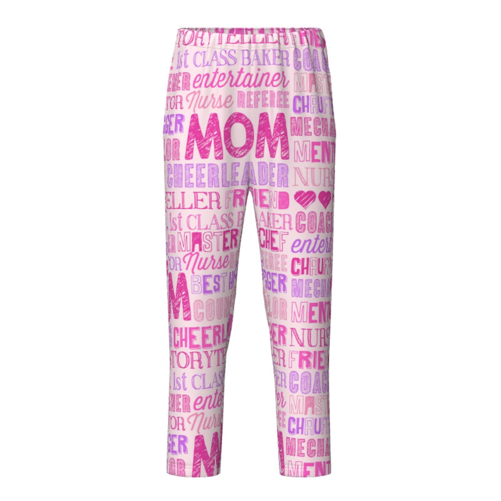 Adobk Best Mom ever Print Teenagers' Pajama Pants Pajama Pants Long ...