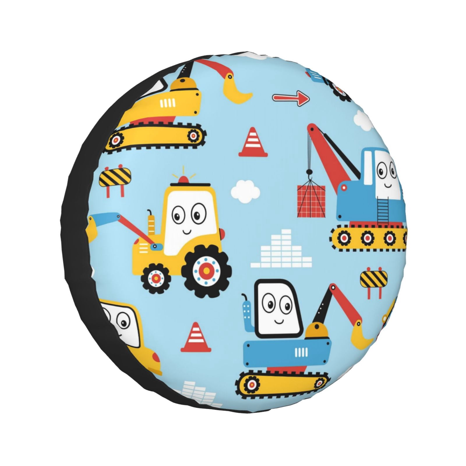 Adobk Building Truck Spare Tire Wheel Cover For Car Truck Suv Camper ...