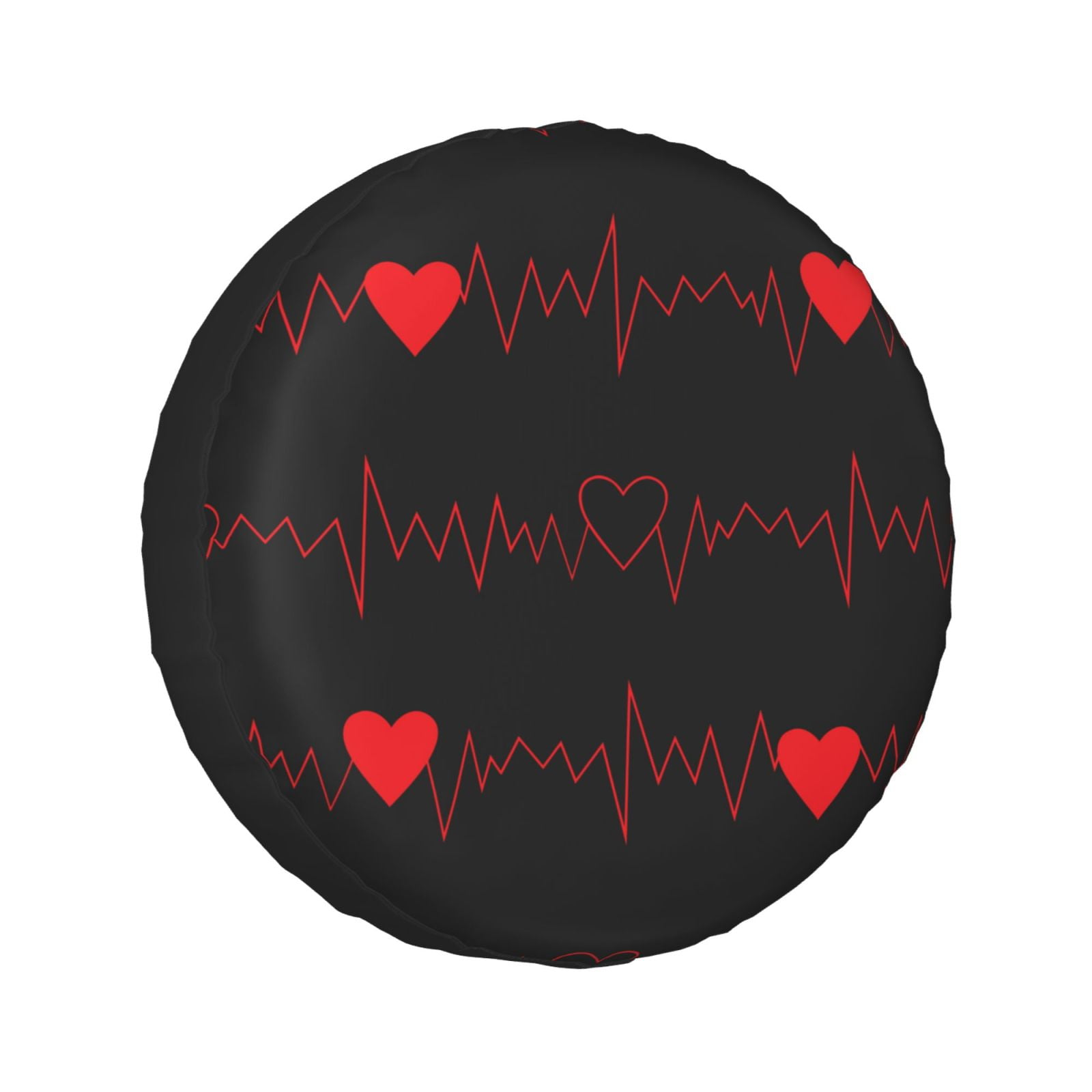 Adobk Cardiogram And Heart Spare Tire Wheel Cover For Car Truck Suv ...