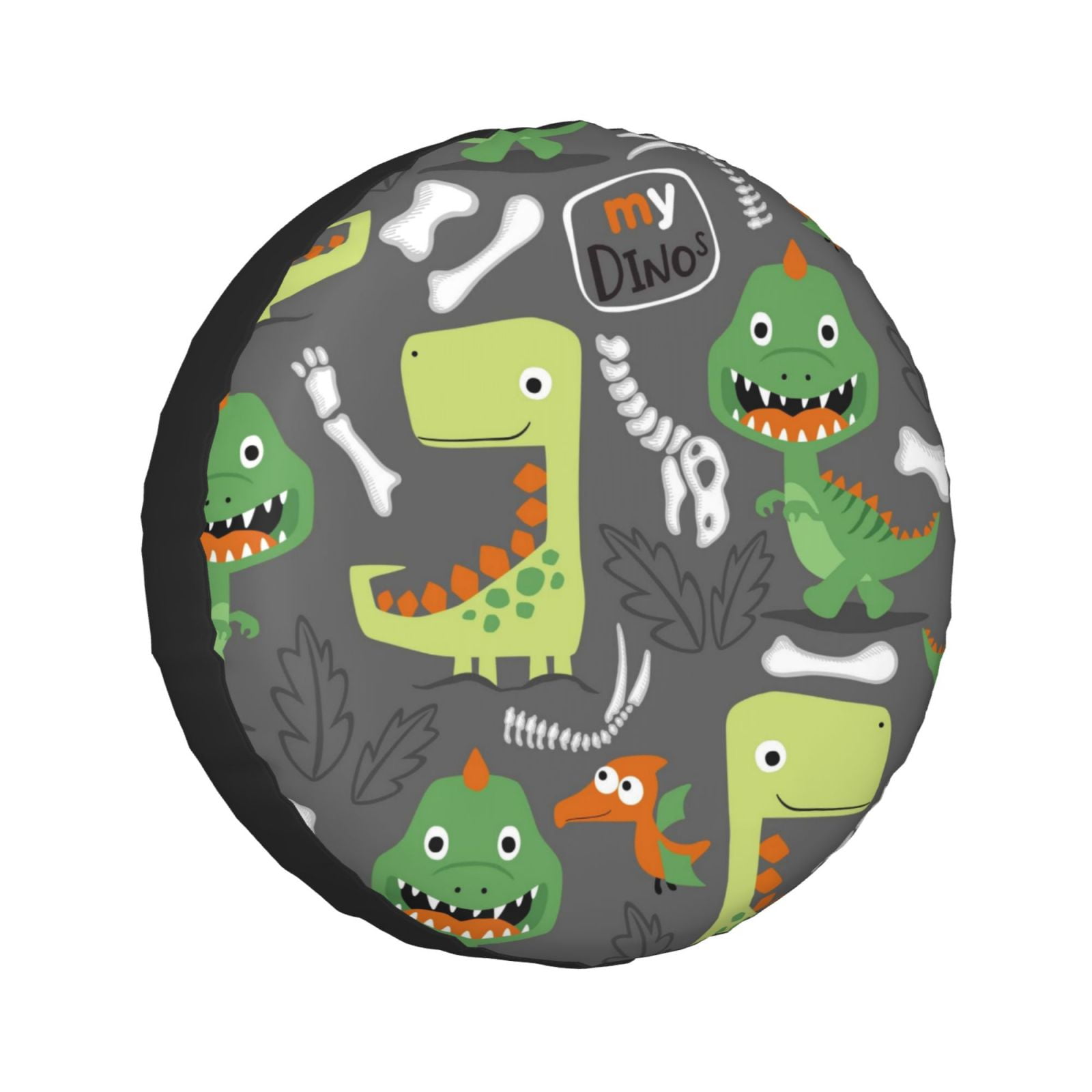 Adobk Cartoon Dinosaurs Spare Tire Wheel Cover For Car Truck Suv Camper ...