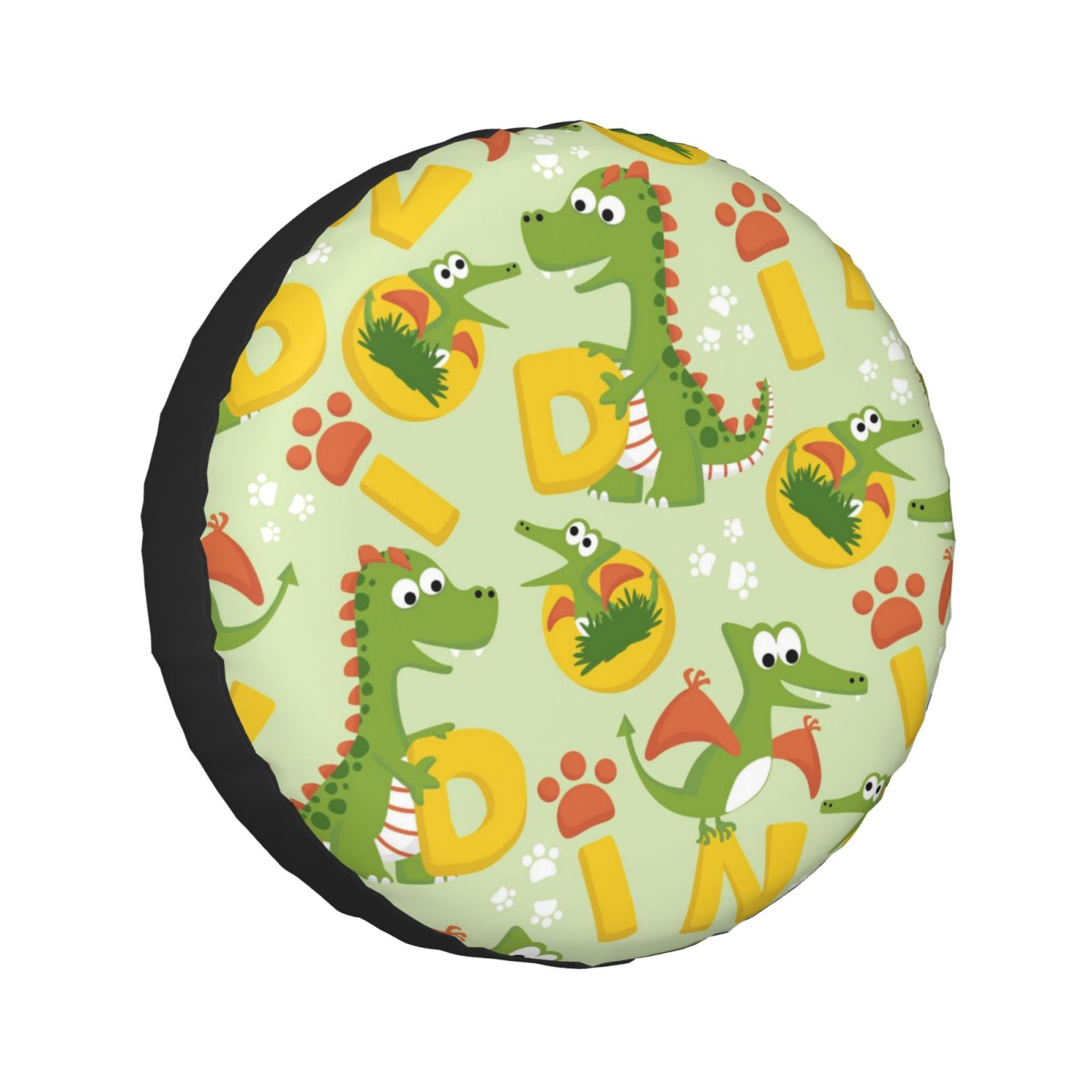 Adobk Cartoon Dinosaurs Spare Tire Wheel Cover For Car Truck Suv Camper ...