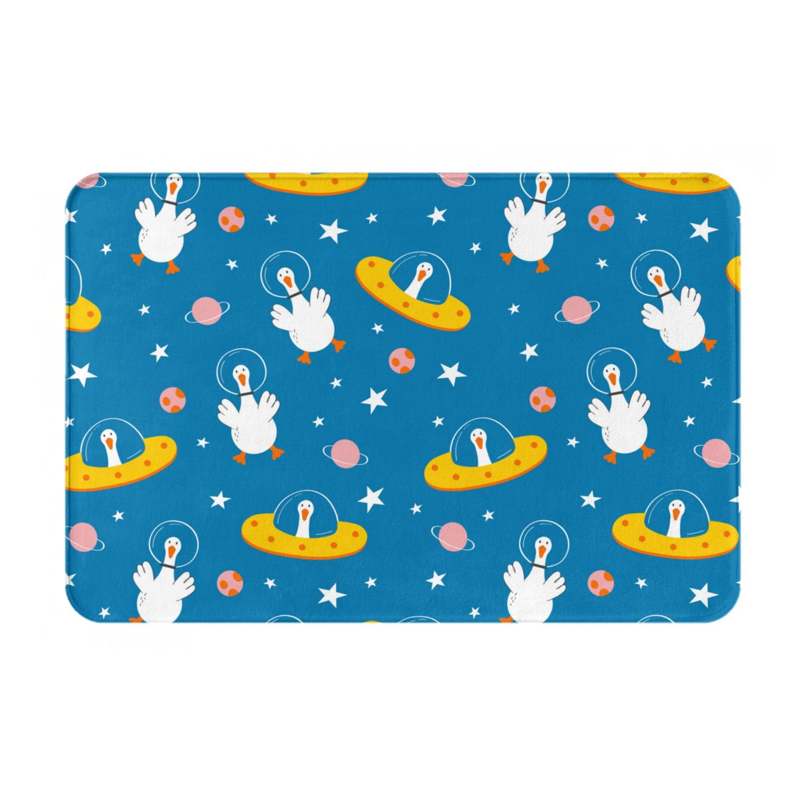 Adobk Cartoon Goose Rugs Mats Door Mat Outdoor Doormat 16x24in Non Slip ...