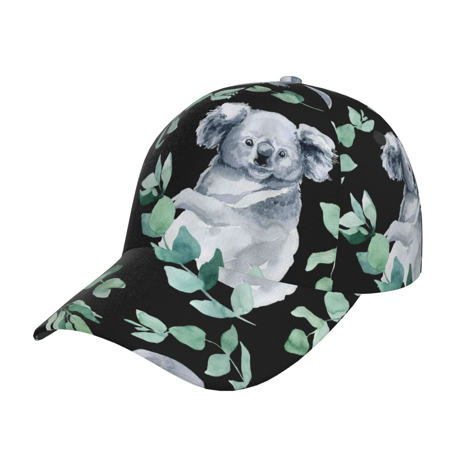 Adobk Cartoon Koala Bear Baseball Cap Golf Dad Hat Adjustable Original ...