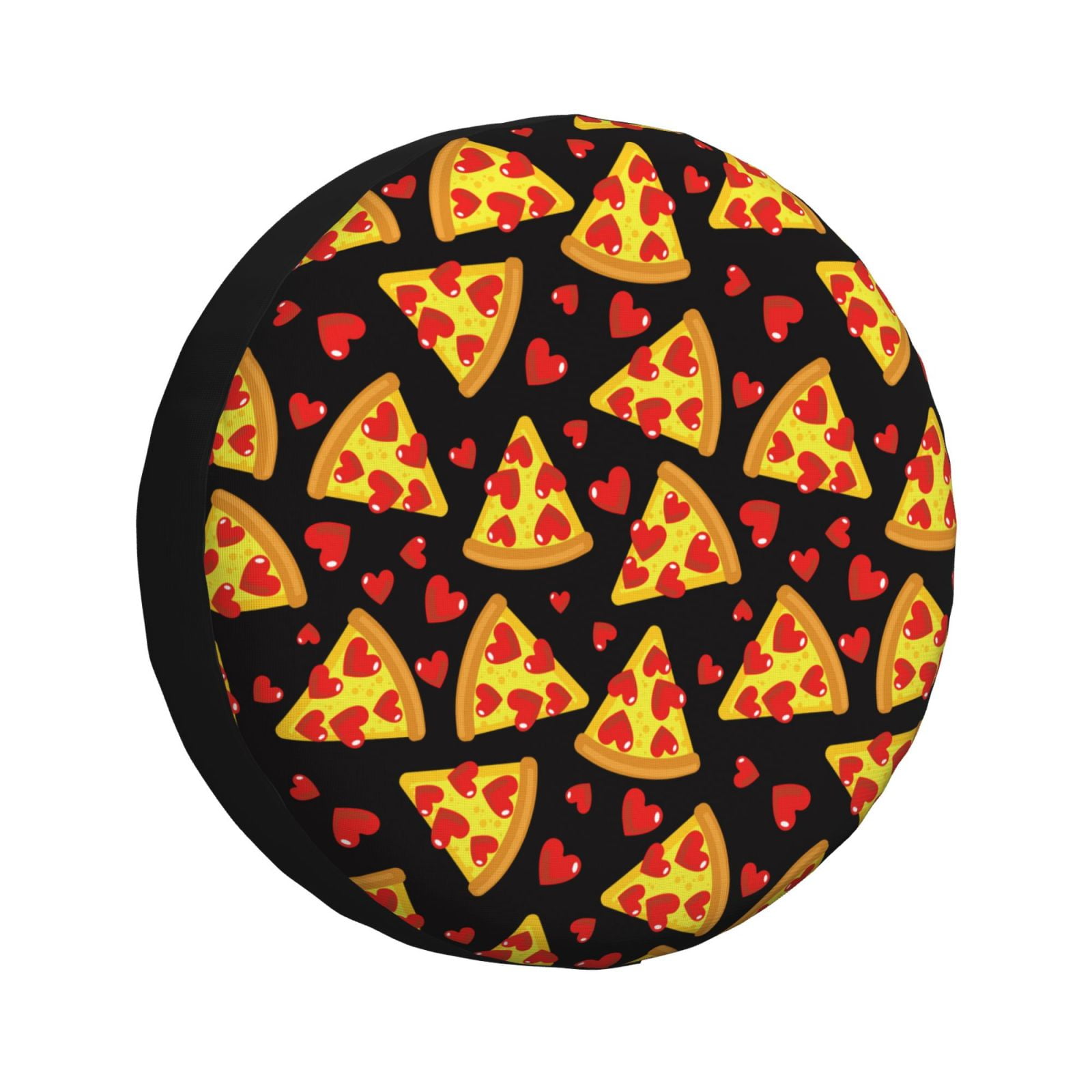 Adobk Cartoon Pizza Print Tire Covers, Waterproof Anti-UV Sun Snow Rain ...