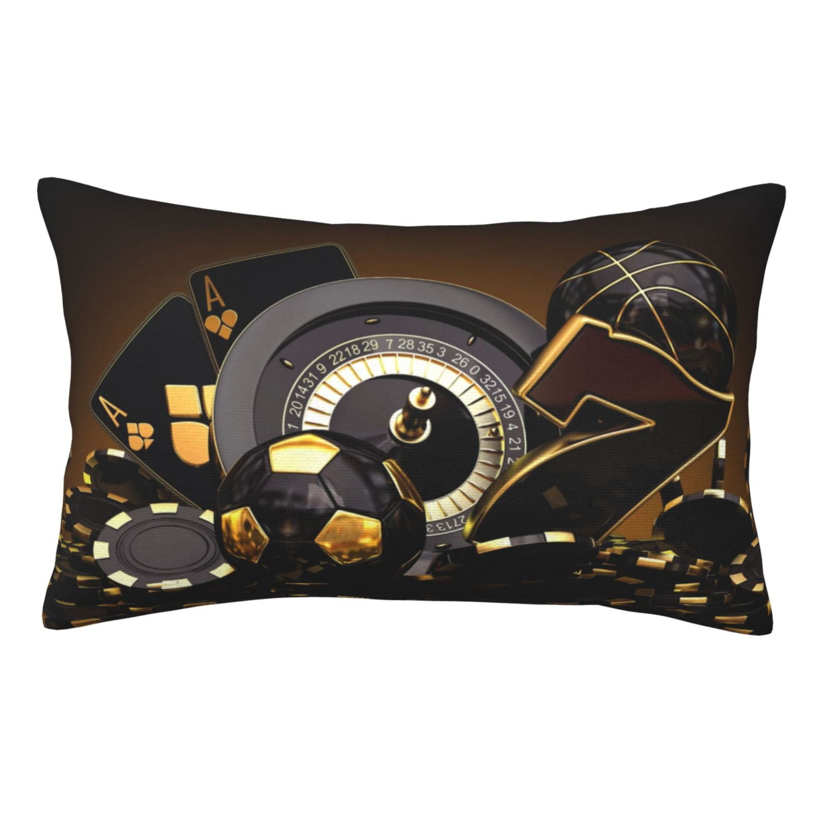Adobk Casino Cards Print Pillow Cases Standard Size,Pillowcases with ...
