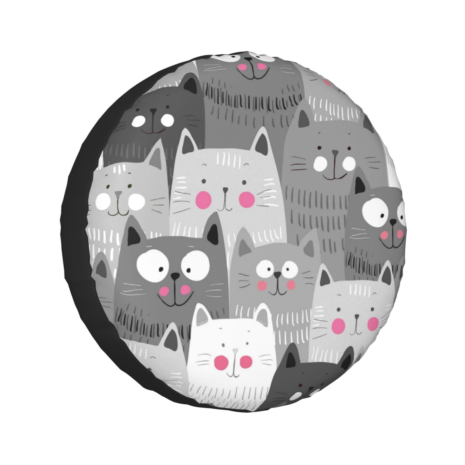 Adobk Cats Group Spare Tire Wheel Cover For Car Truck Suv Camper ...