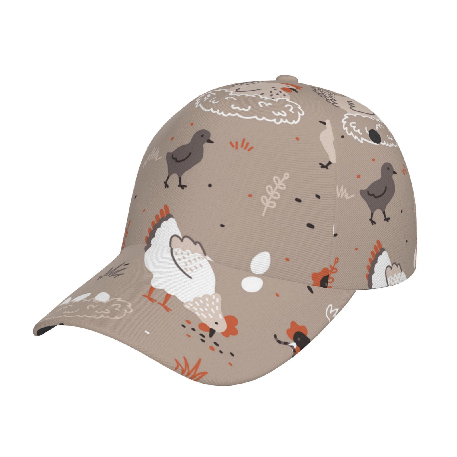 Adobk Chicken Baseball Cap Golf Dad Hat Adjustable Original Classic Low ...