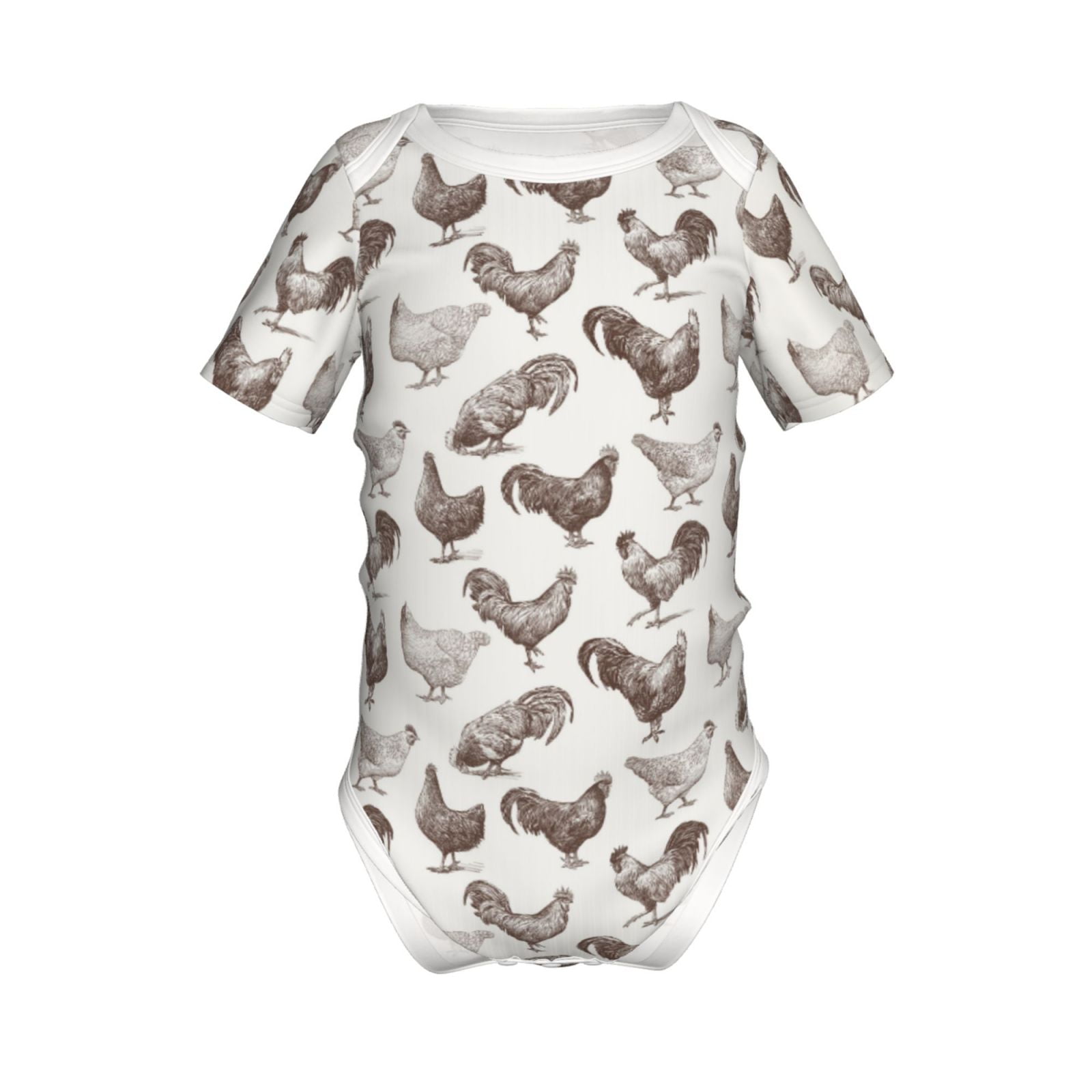 Adobk Chickens Print Baby Climbing Clothes,Jumpsuit Rompers Classic ...