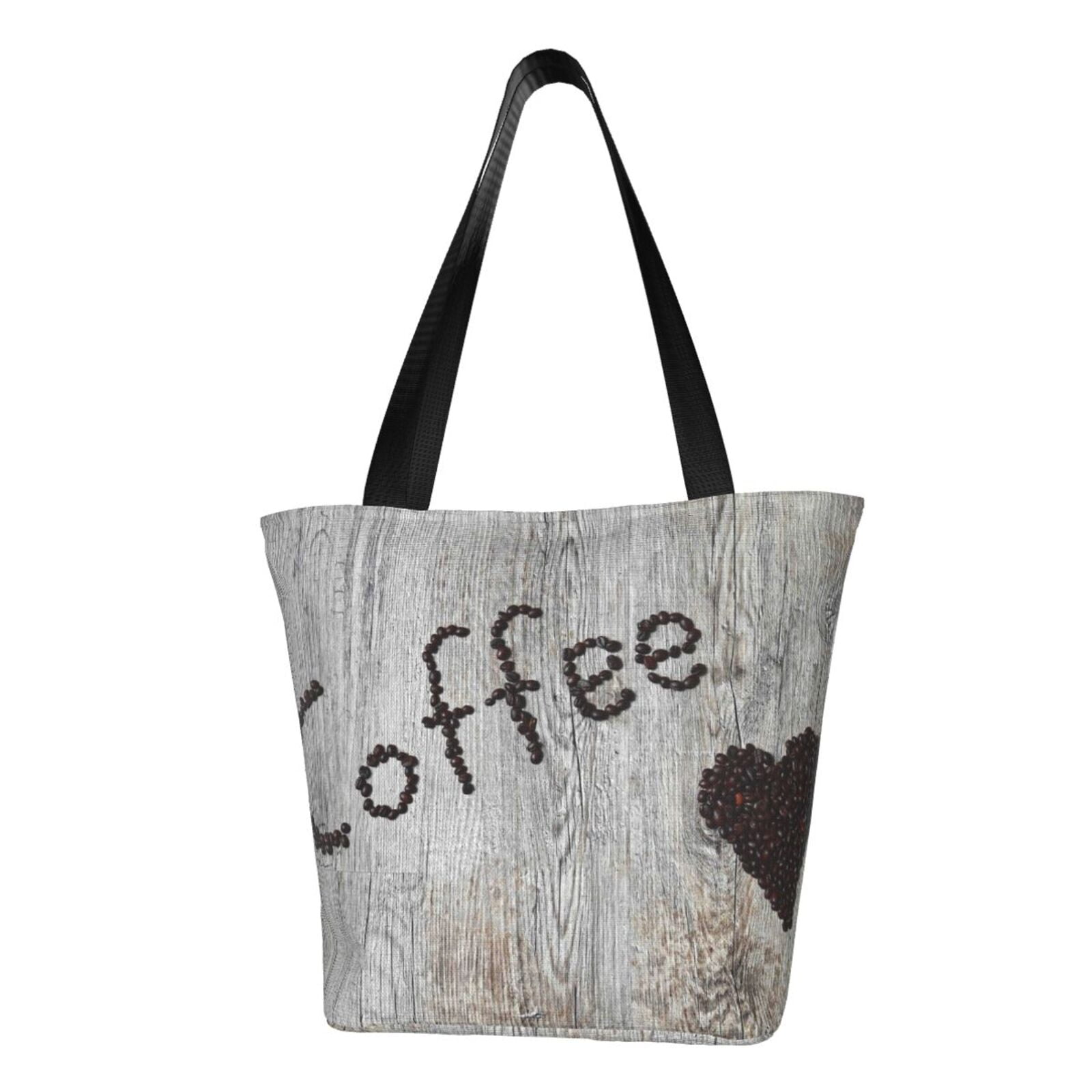 Adobk Coffee Beans On Board Canvas Tote Bag Vintage Tote Bag Shopping ...