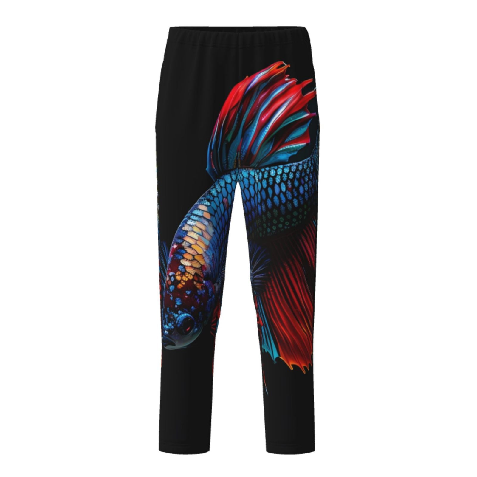 Adobk Colorful Betta Fish Print Teenagers' Pajama Pants Pajama Pants ...