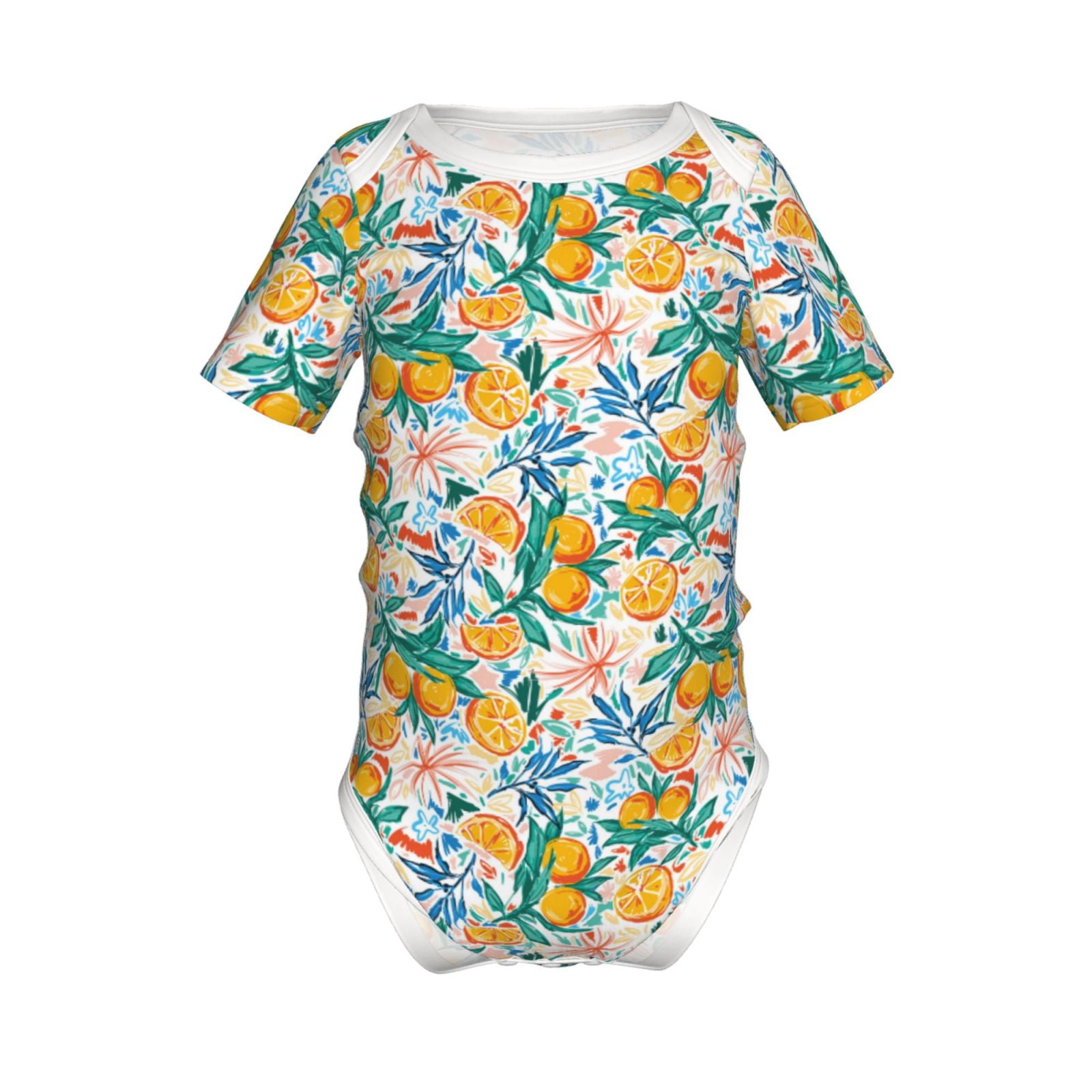 Adobk Colorful Fruits Print Baby Climbing Clothes,Jumpsuit Rompers ...